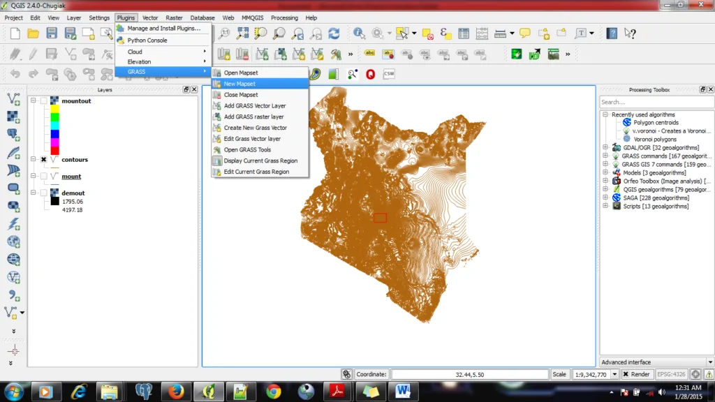 Generating DEM from Contours in QGIS | Life in GIS