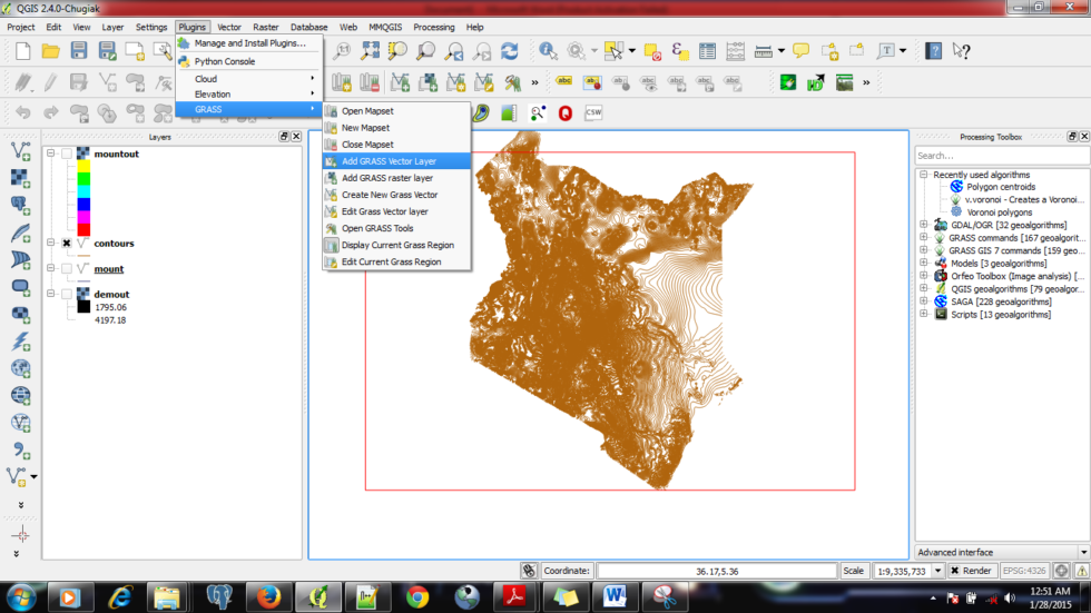 Generating DEM from Contours in QGIS | Life in GIS